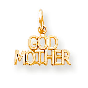 10K Gold GODMOTHER CHARM – PriceRock