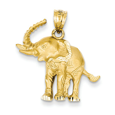 14K Gold Elephant Pendant – PriceRock