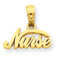 14K Gold Nurse Pendant – PriceRock