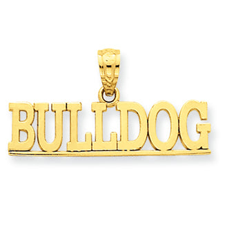 14K Gold Bulldog Pendant – PriceRock