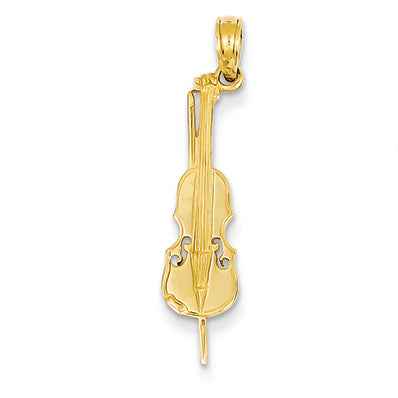 14K Gold Cello Pendant – PriceRock