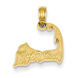 14K Gold Cape Cod Pendant – PriceRock