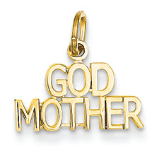 14K Gold Godmother Charm – PriceRock
