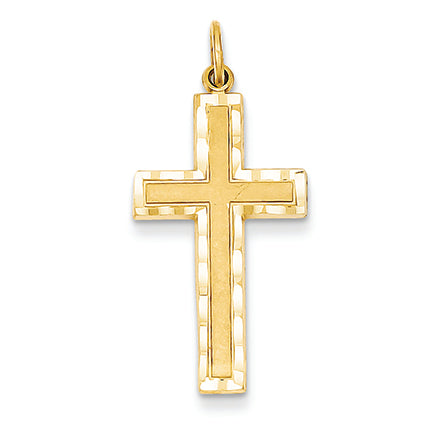 14K Gold Cross Charm – PriceRock