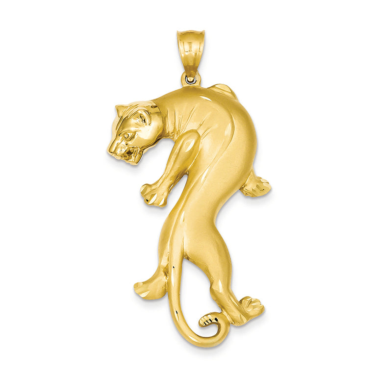 14K Gold Panther Pendant – PriceRock