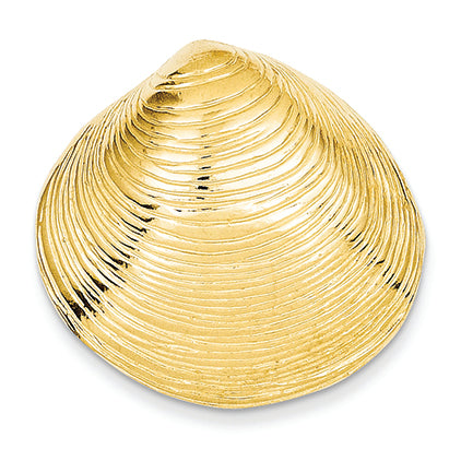 14K Gold Clam Shell Slide – PriceRock