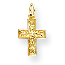 14K Gold Cross Charm – PriceRock