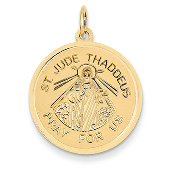 14K Gold Saint Jude Thaddeus Charm – PriceRock